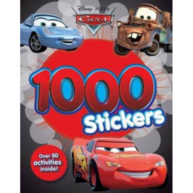 DISNEY CARS 1000 STICKERS BOOK | Bongkoch.com