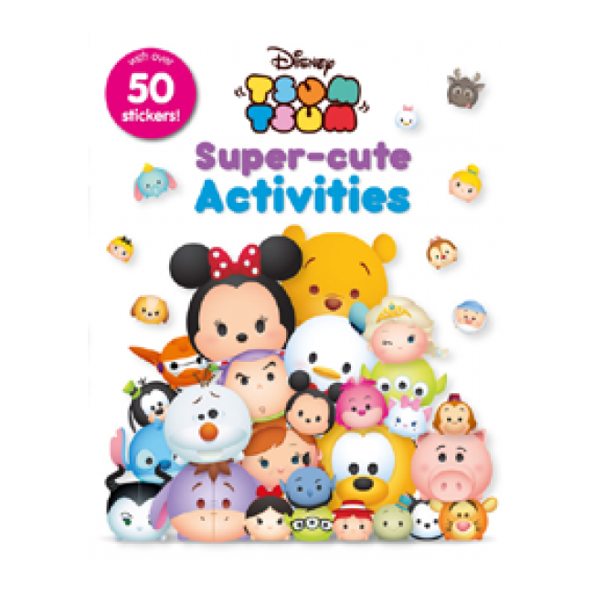 DISNEY TSUM TSUM SUPER-CUTE ACTIVITY BOOK | Bongkoch.com