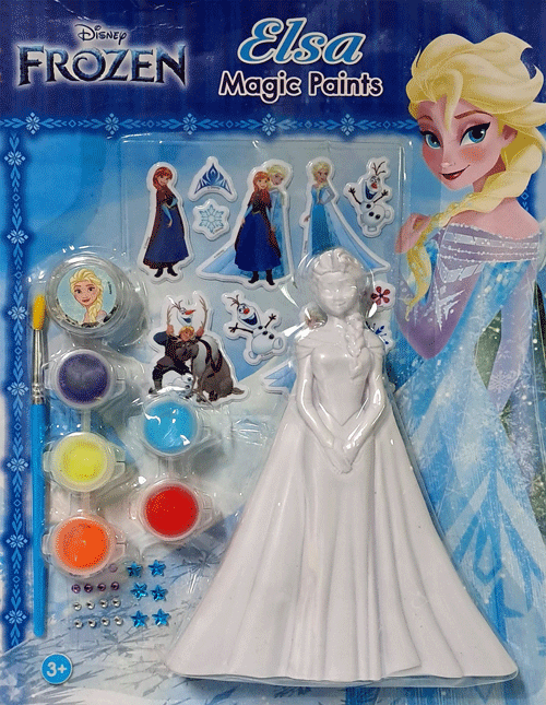FROZEN - SISTERS are magic + Elsa Magic Paint Set | Bongkoch.com