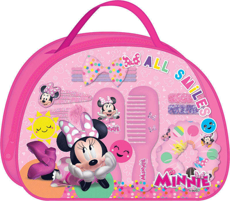 MINNIE - MADE YOU SMILE สมุดภาพระบายสีและเกมแสนสนุก + กระเป๋าพร้อมชุดตก ...