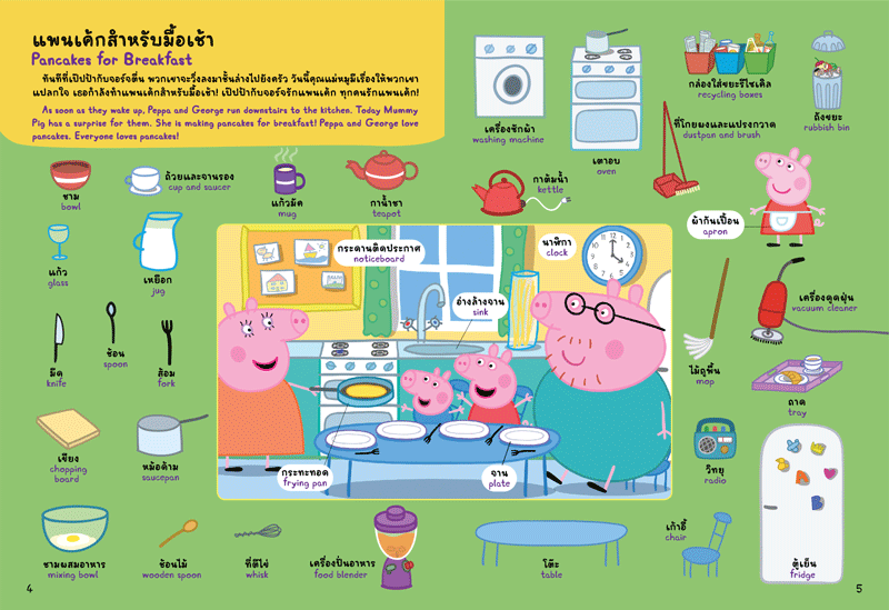 Peppa Pig 1,000 คำศัพท์ First Words | Bongkoch.com