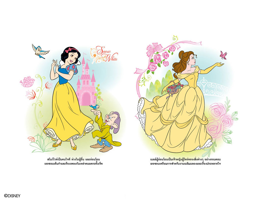 Disney Princess: Paint with Water ระบายสีด้วยน้ำ | Bongkoch.com