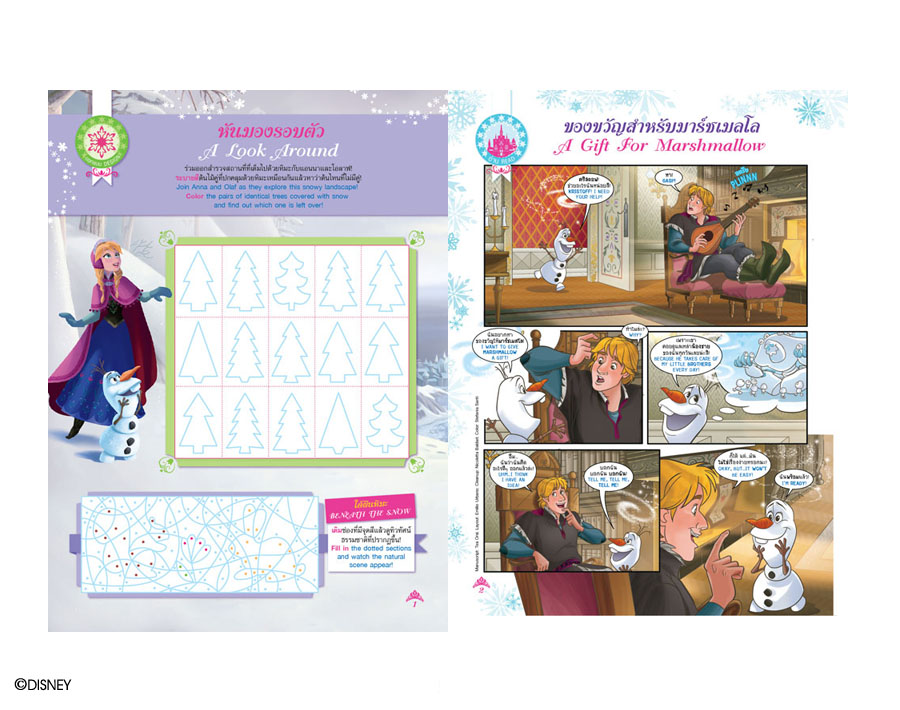 FROZEN Special Ice Crystals | Bongkoch.com